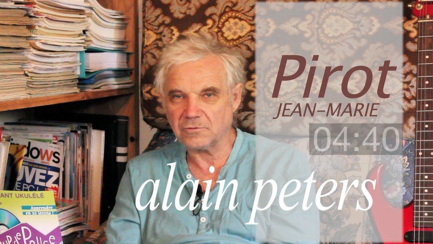 Alain PETERS par Jean-Marie PIROT